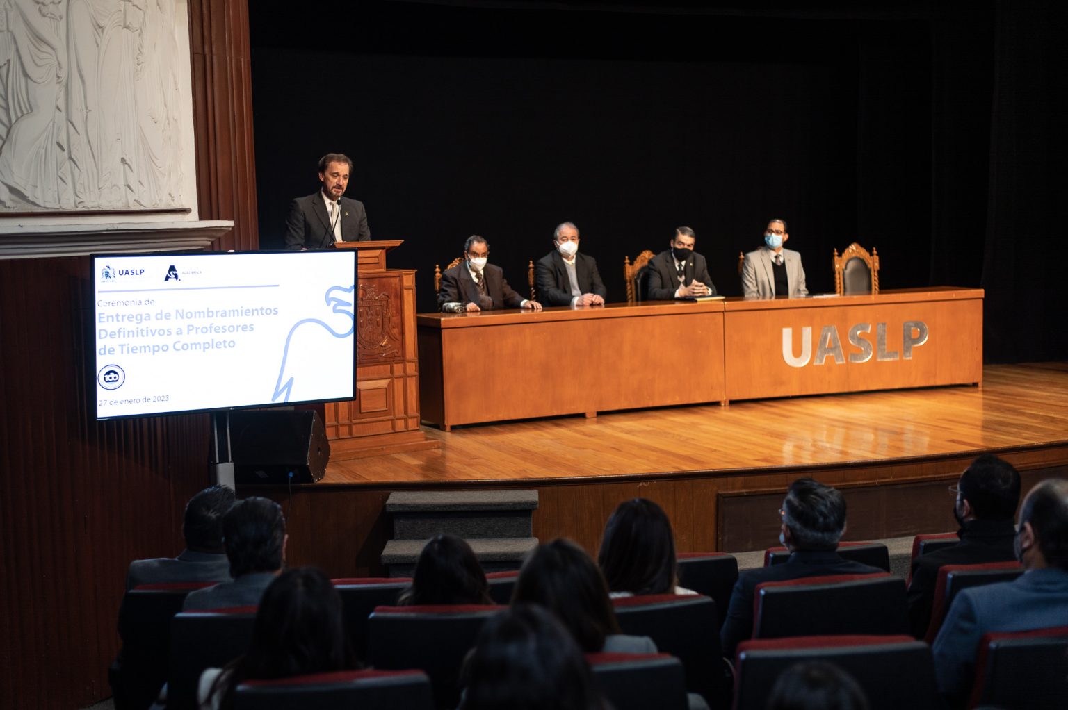 Reciben nombramiento definitivo como Profesores de Tiempo Completo, 15 académicos de la UASLP ...